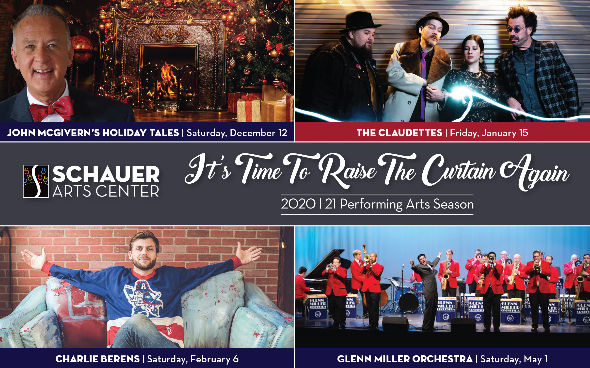 2020-21 Season · Schauer Center - Performance Center and School of the Arts