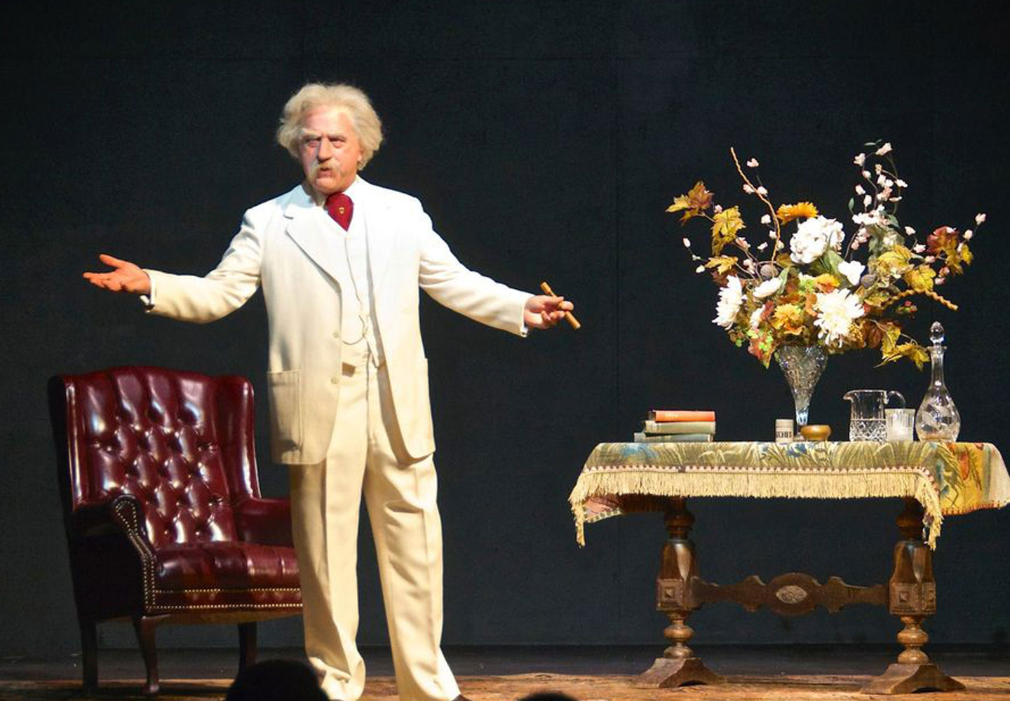 Mark Twain Revisited 04/05/24, 7:30 pm · Schauer Center - Performance ...